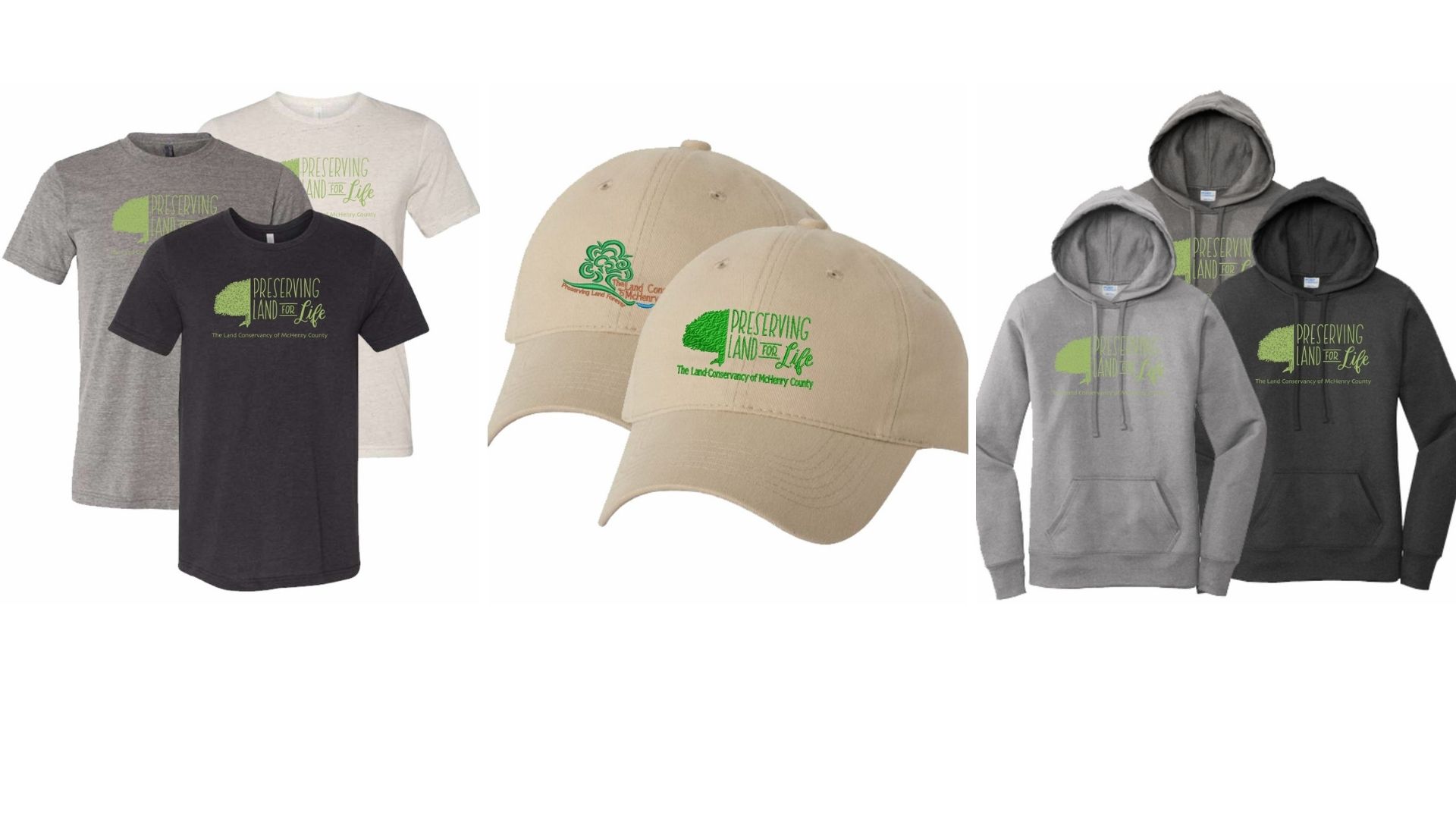 New TLC Gear - Order by April 30 - The Land Conservancy of McHenry County